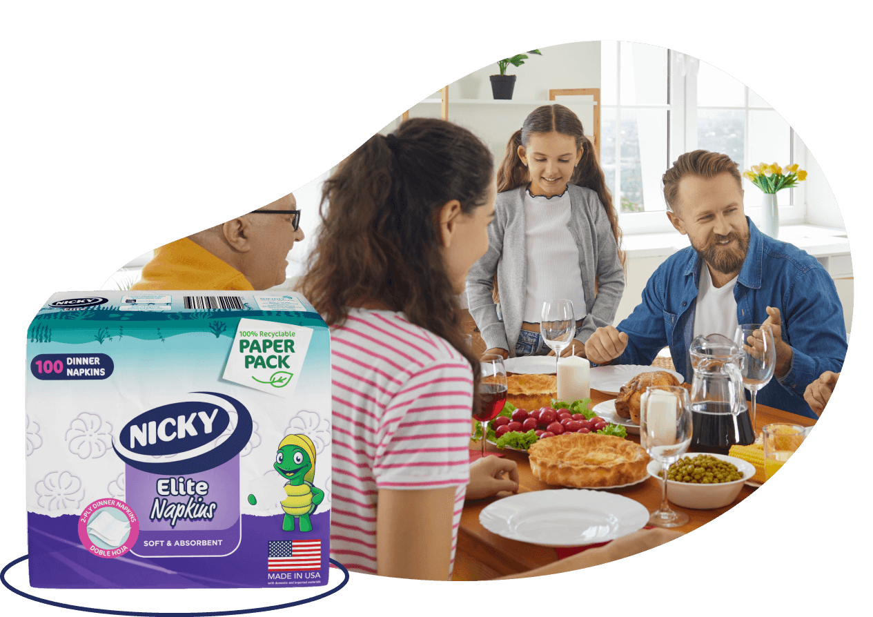 Premium Tissue Products for Every Need - Nicky Tissue